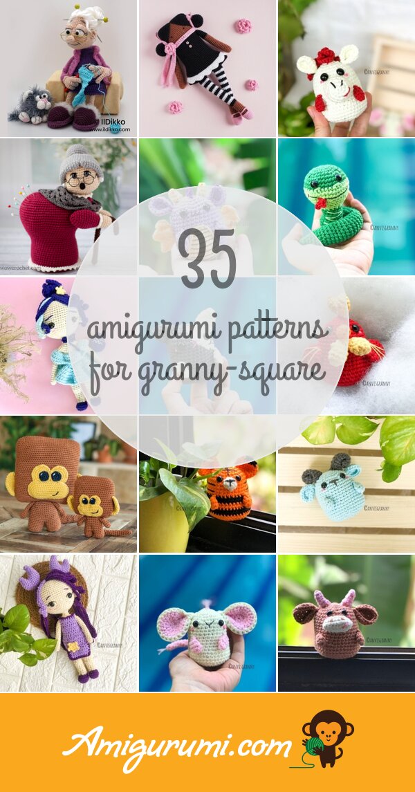 Granny-square patterns - Amigurumi.com