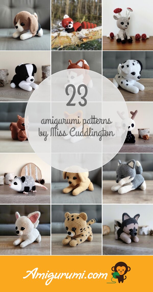 Miss Cuddlington's patterns - Amigurumi.com