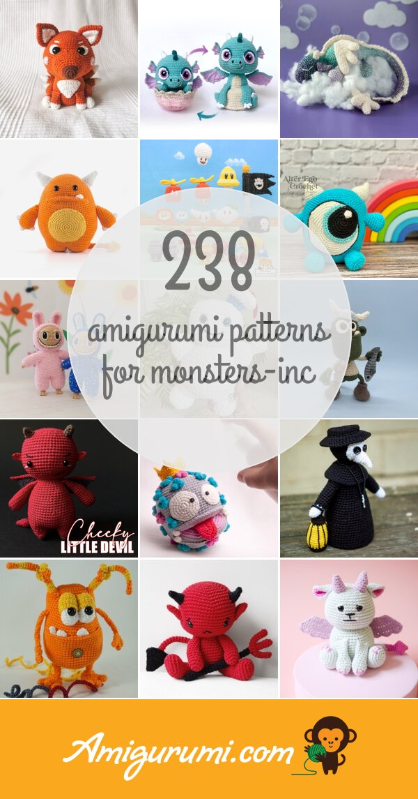 Monsters-inc patterns - Amigurumi.com
