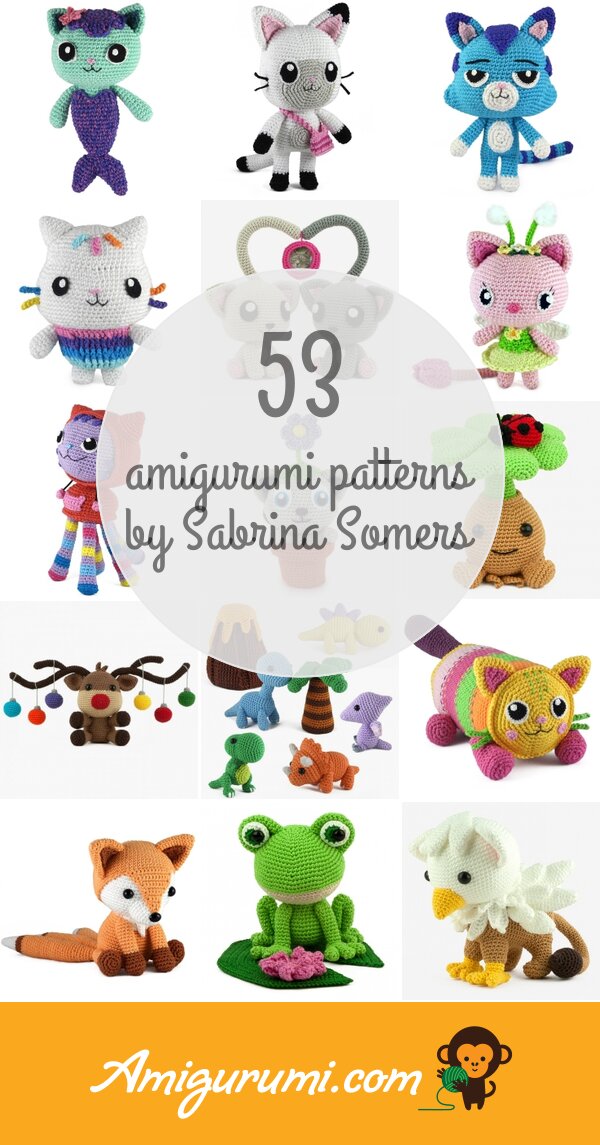 Sabrina Somers's patterns - Amigurumi.com