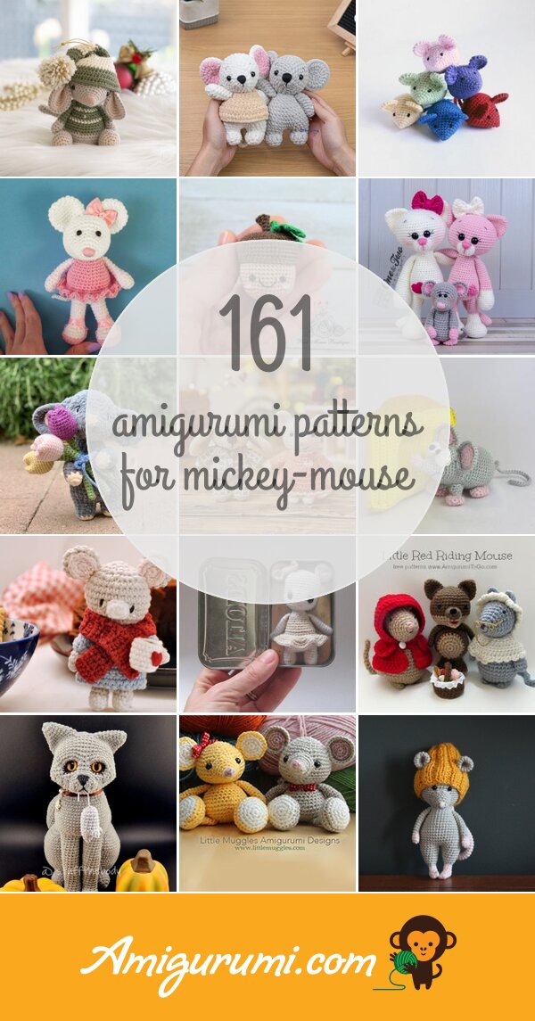 Mickey-mouse patterns - Amigurumi.com